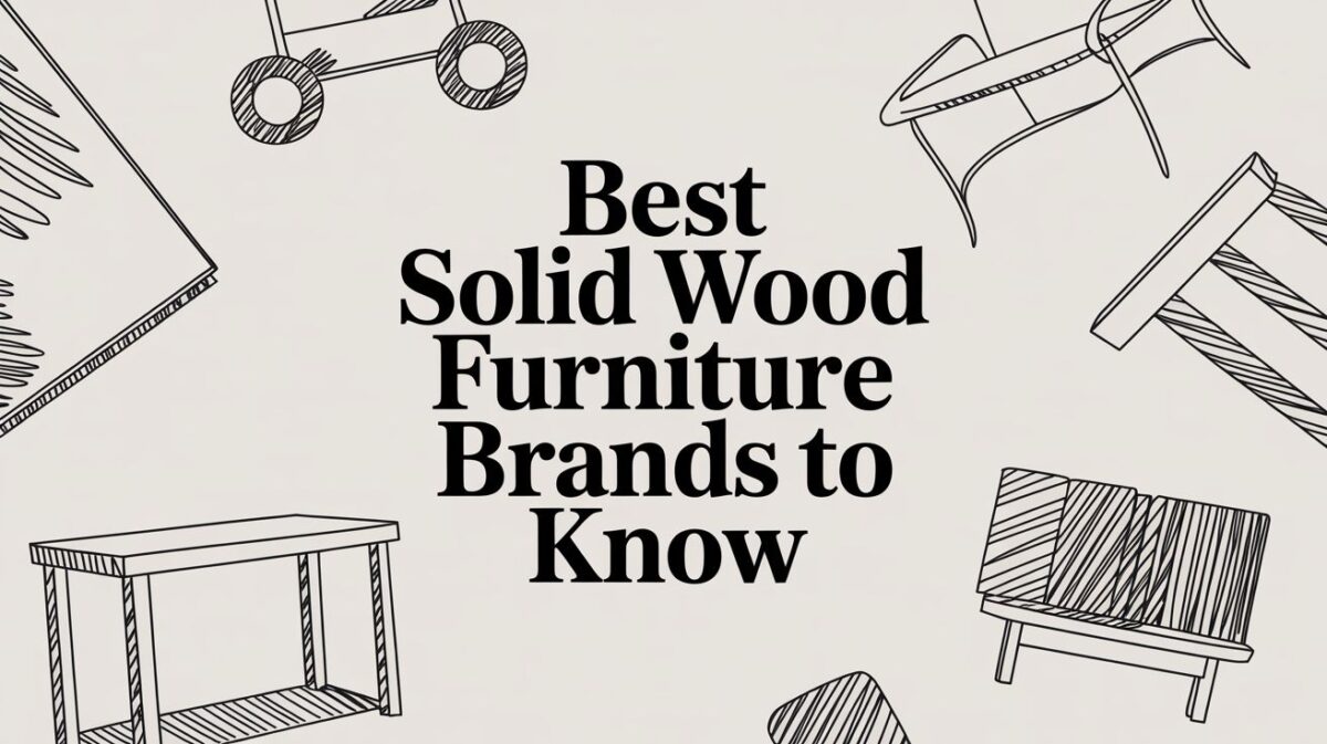 Best Solid Wood Furniture Brands to Know