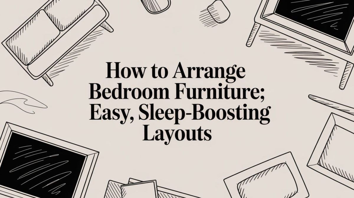 How to Arrange Bedroom Furniture: Easy, Sleep-Boosting Layouts