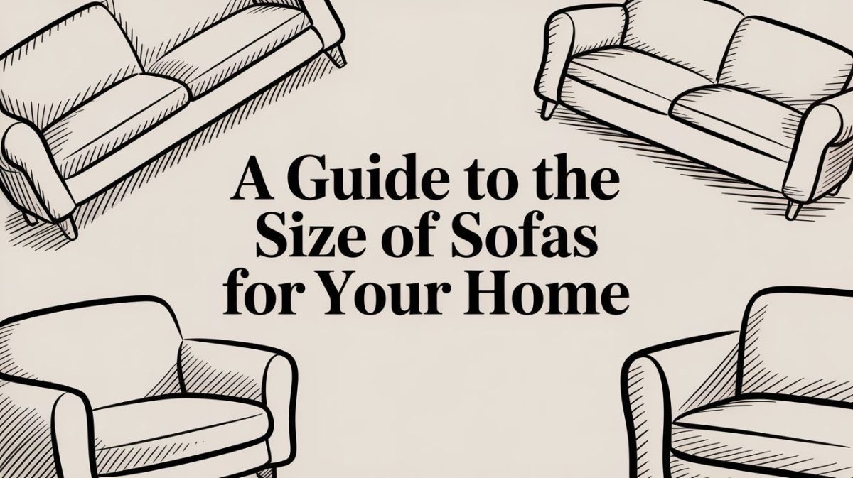 A Guide to the Size of Sofas for Your Home